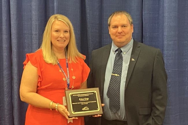 Erica Gray Inducted into KAAC Hall of Fame | Post Detail