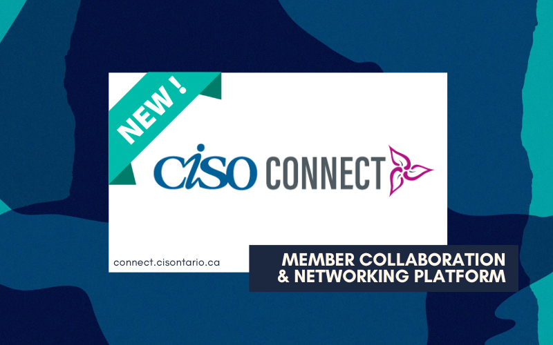 Members, CISO Connect, your community engagement platform is live ...