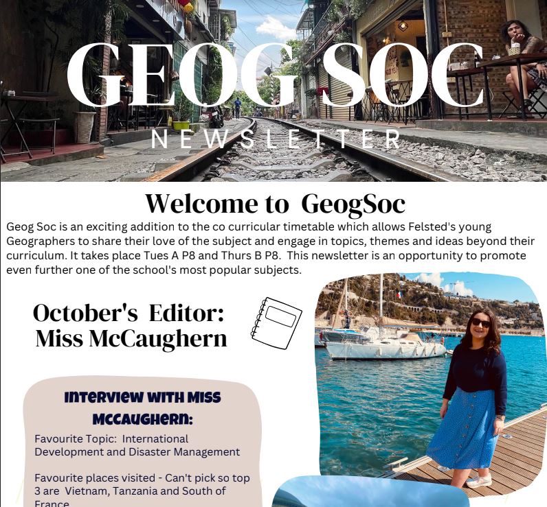 Geography Society Newsletter | Posts Page