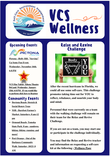 October Wellness Newletter | Employee Post