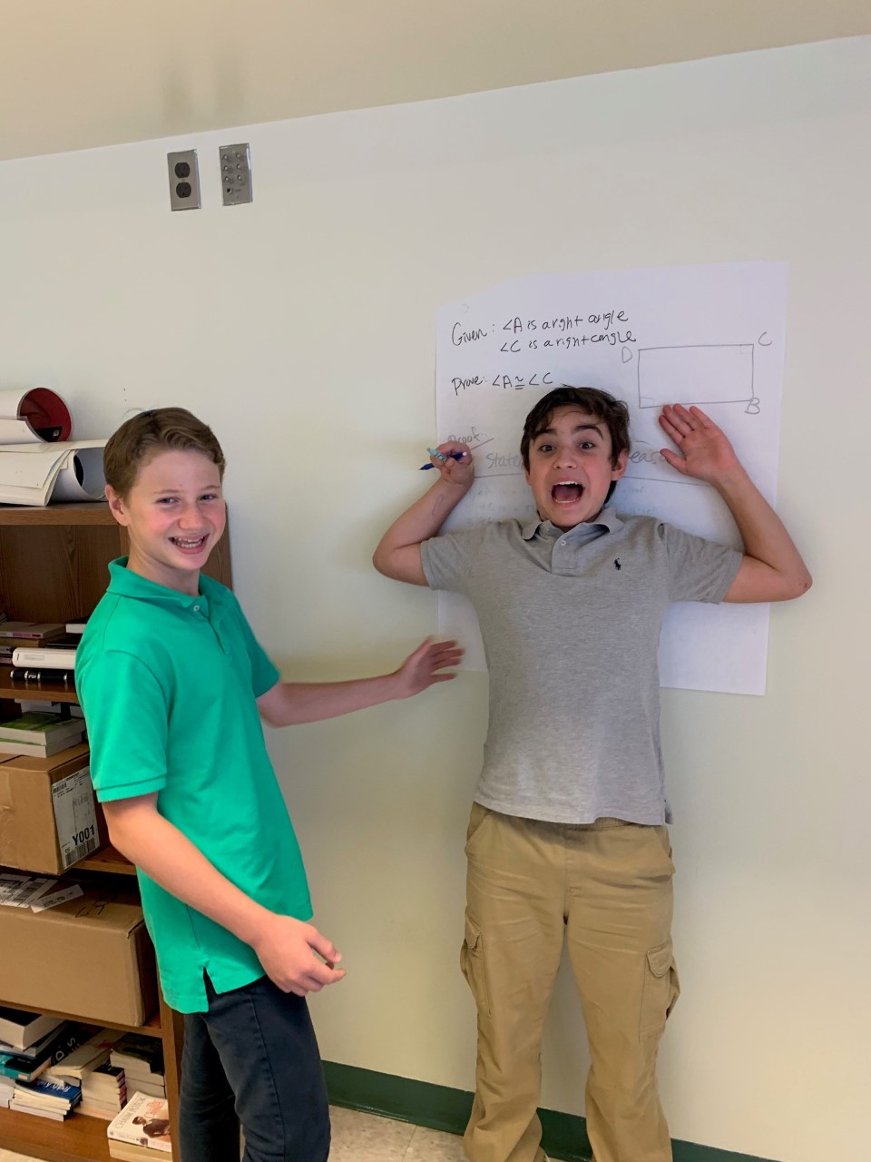 Geometry Fun In Grade 8! | Ramaz News - The Ramaz School