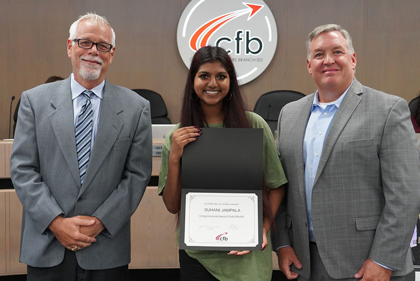 Newman Smith HS Student Earns Congressional Award Gold Medal | Post ...