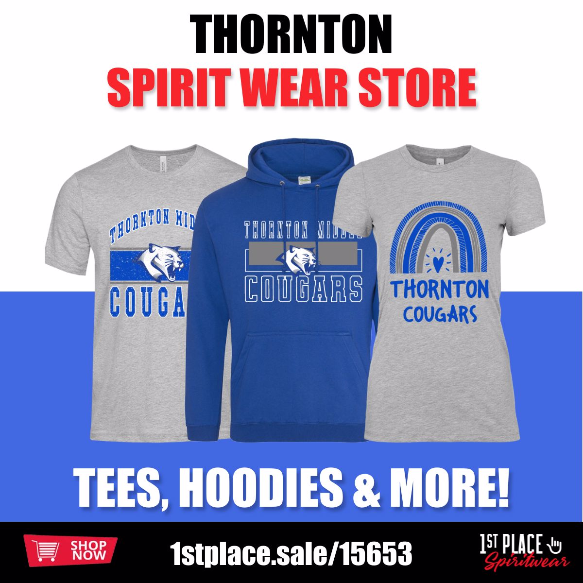 Thornton Middle School Spirit Wear! | Details - Thornton Middle School