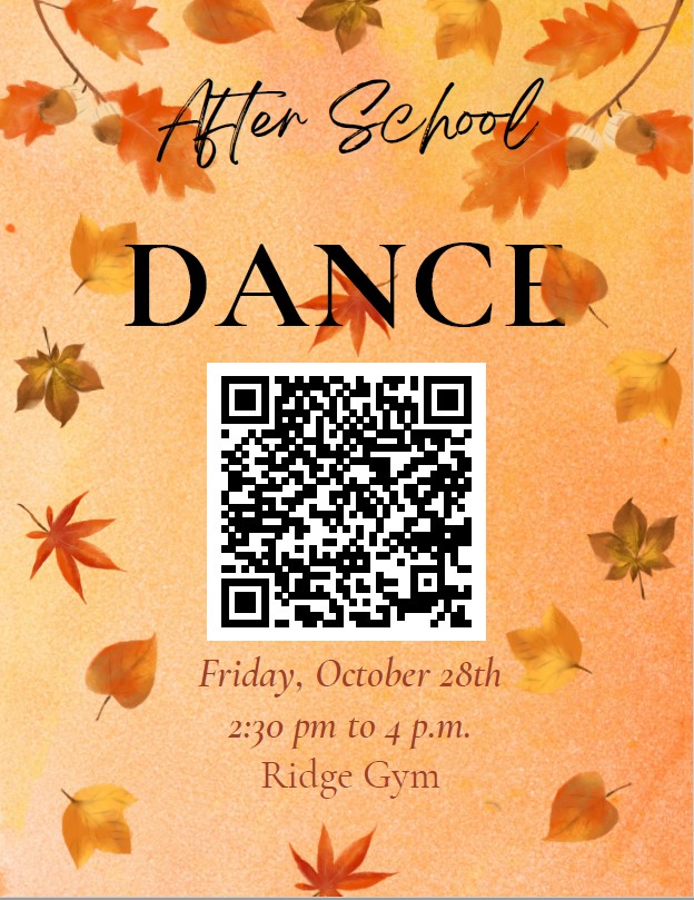 PTO: Fall Dance October 28th 2:30PM-4PM | School News Detail Page