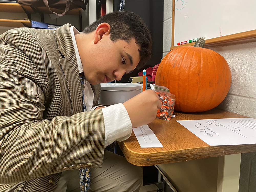Math challenge multiplies Halloween fun | news story - Landon 2021