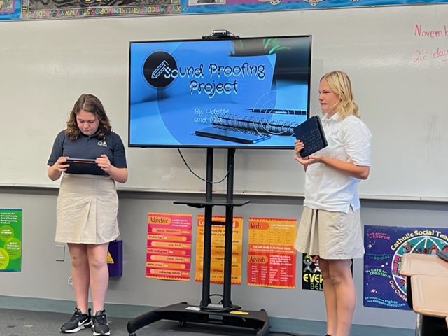8th Grade Students Pitch Their "Shark Tank" Ideas to Soundproof NFA's ...