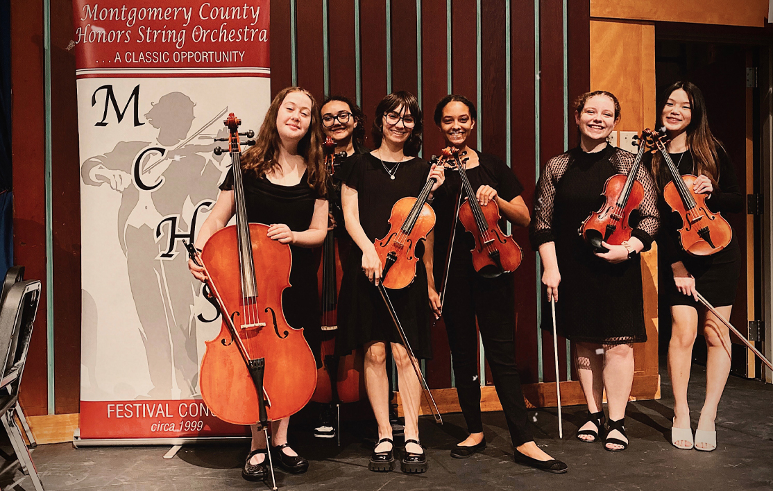 Seven PWHS musicians perform with the Montco Honors String Orchestra ...
