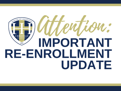 Re-Enroll by January 14th to save your spot! | Details