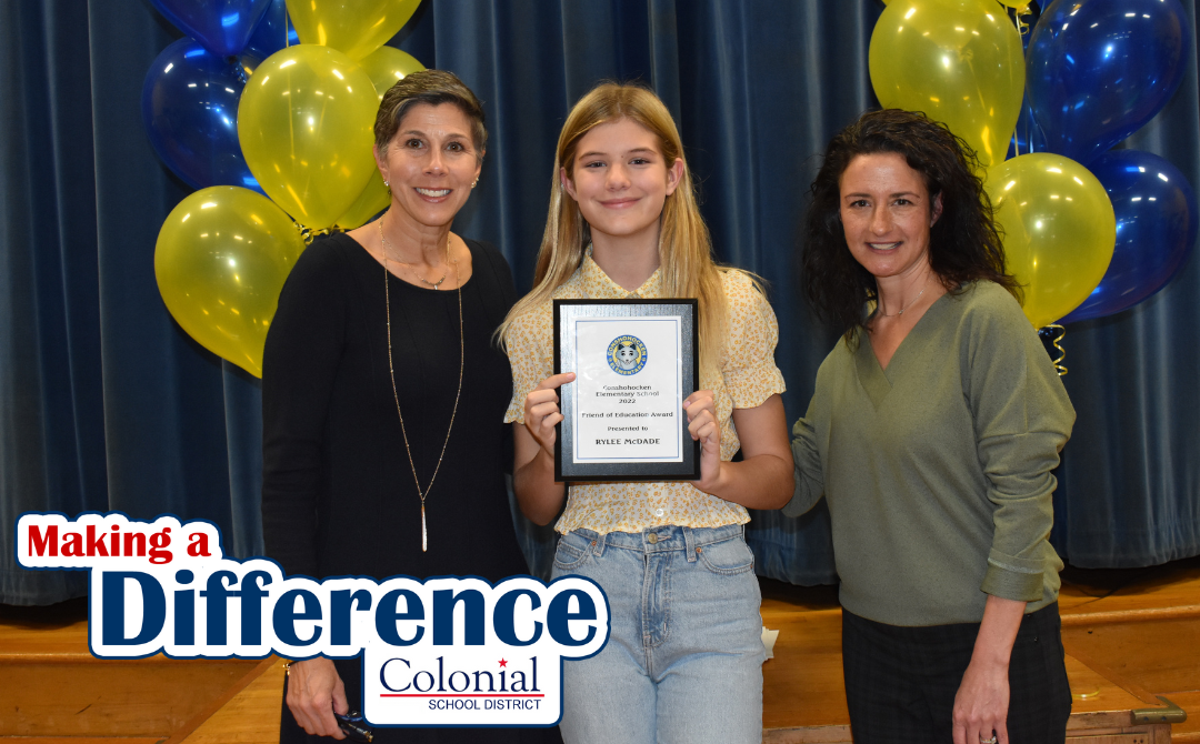 Making a Difference: Colonial Middle School student raises funds to ...