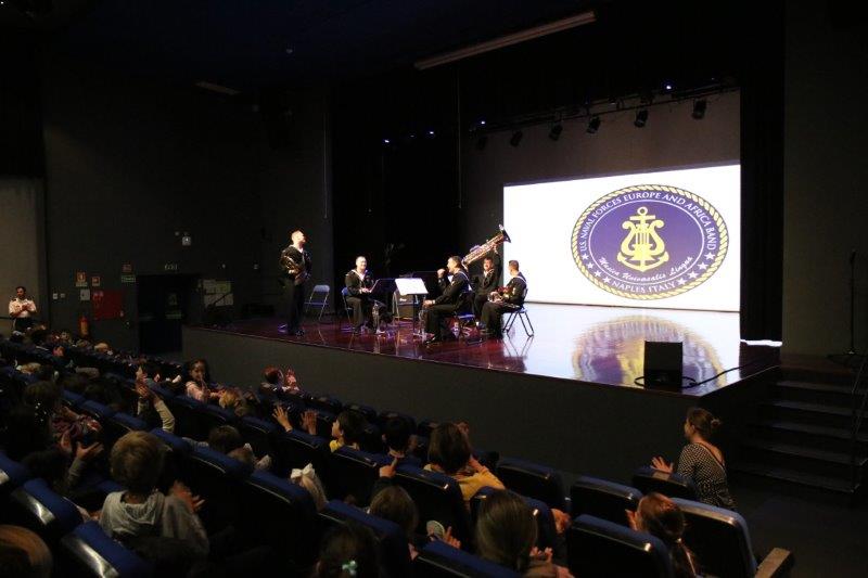 US Naval Forces Band Visits CAISL | Home page Posts