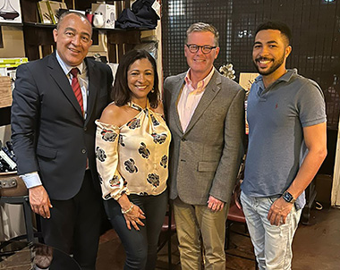 Cheeseman, Hawkins, Goodloe meet with alumni, parents of alumni, current and prospective parents ...