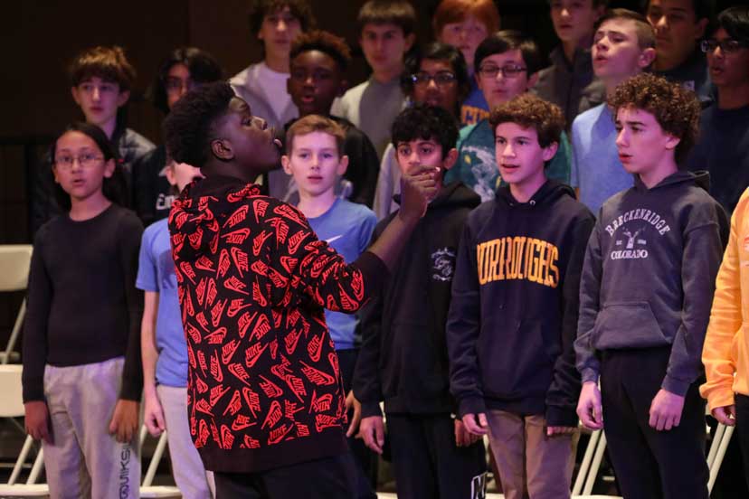 Music Assembly: Middle School Boys Choir | News & Campus Candids Details