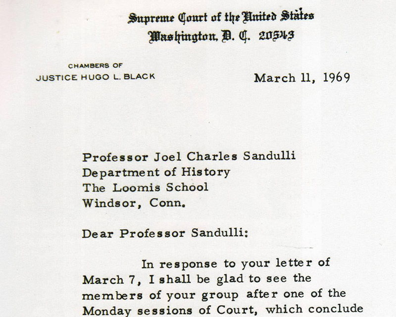 Constitutional Law at the US Supreme Court | Loomis Chaffee Archives