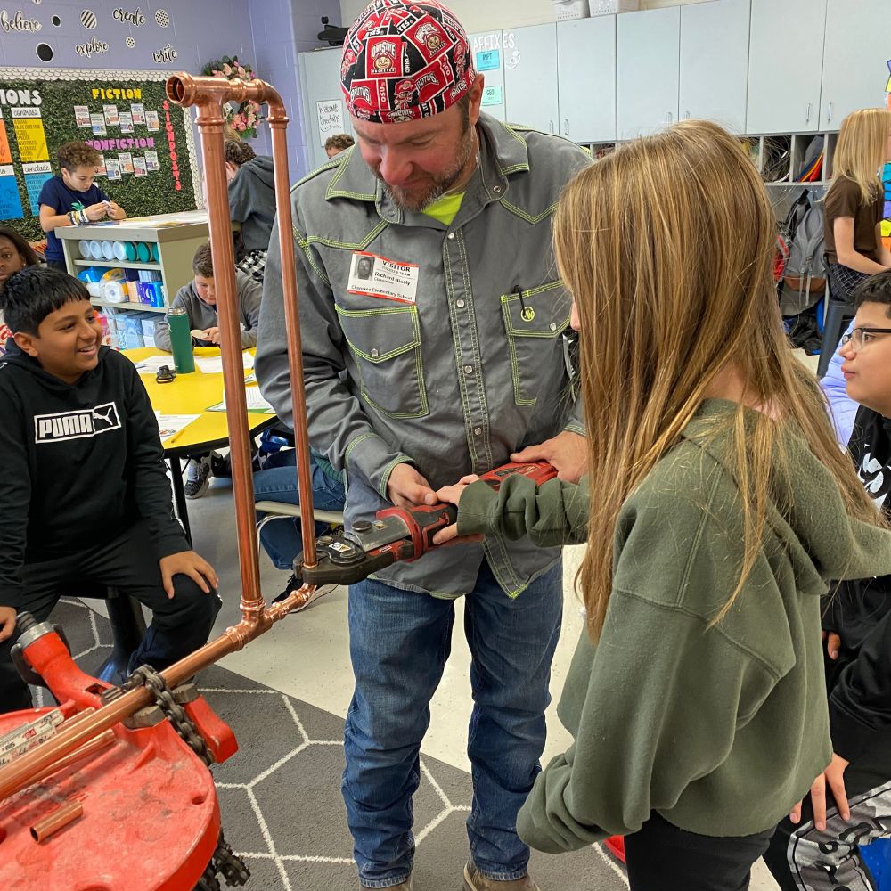 "Talk and Try:" Real World Learning to the Classroom | News Detail Page