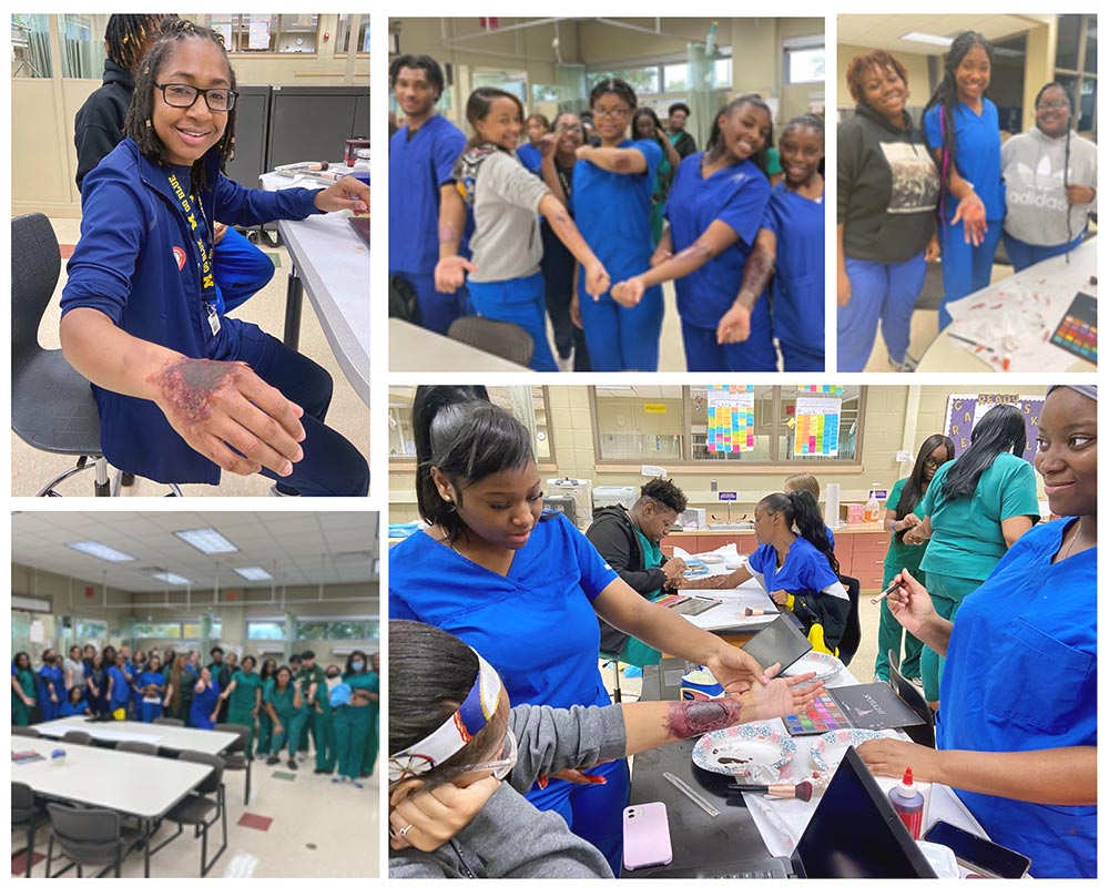 Students in Health Sciences Create Realistic Wounds to Gain a Better ...