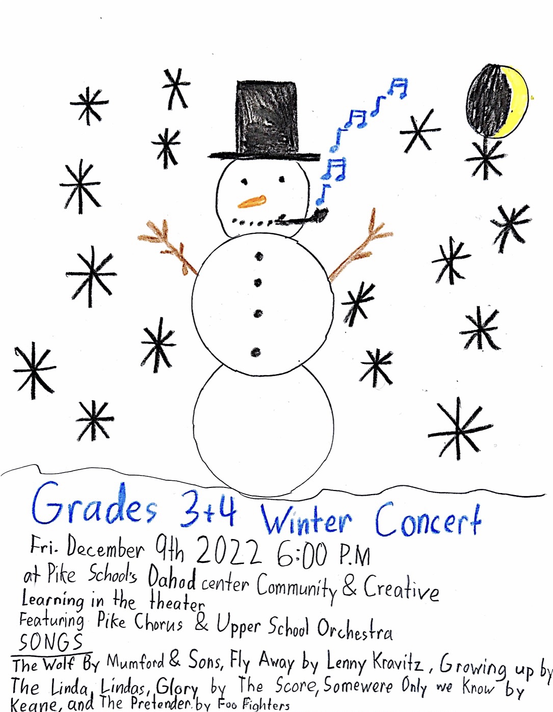 Come to the Grades 3 & 4 Winter Concert & Chorus! | News and Blog ...