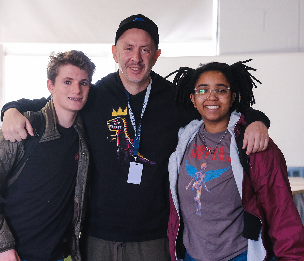 Grammy-nominated Songwriter Sam Hollander Inspires Students | Harvey ...