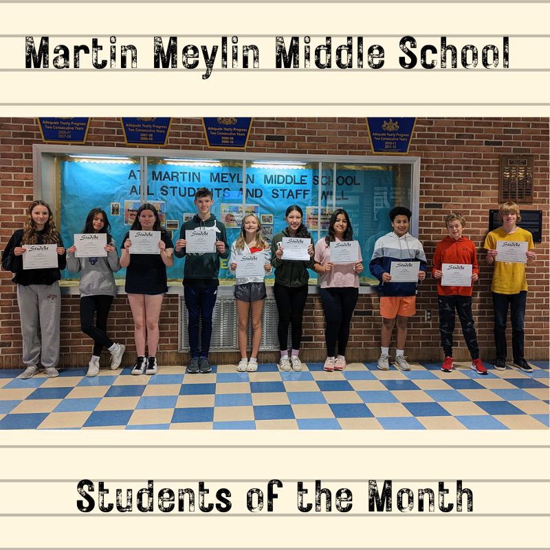 Martin Meylin Names November Students of the Month | Details