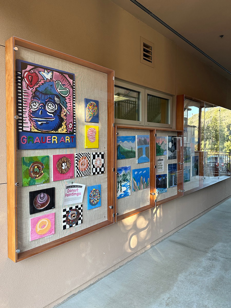 Grauer Art Wall: New Visual Arts Displays | Post Details - The Grauer School