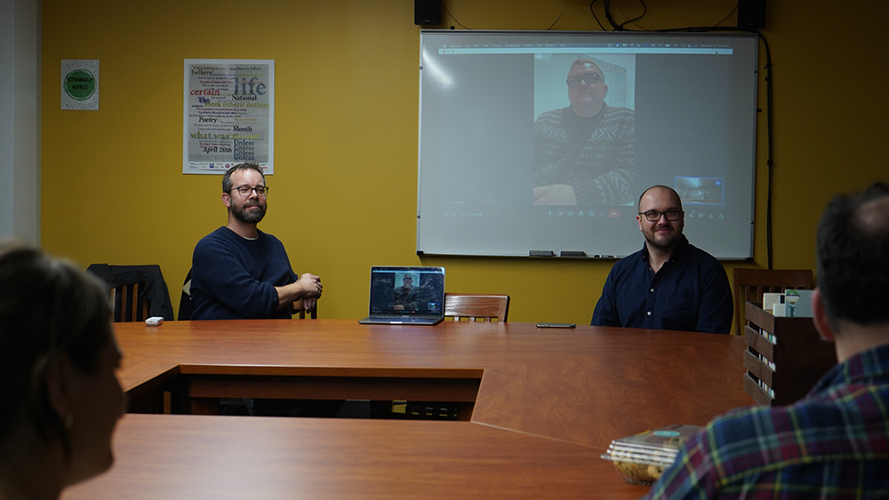 Nate Imig Speaks at Brave Space Meeting | USM News