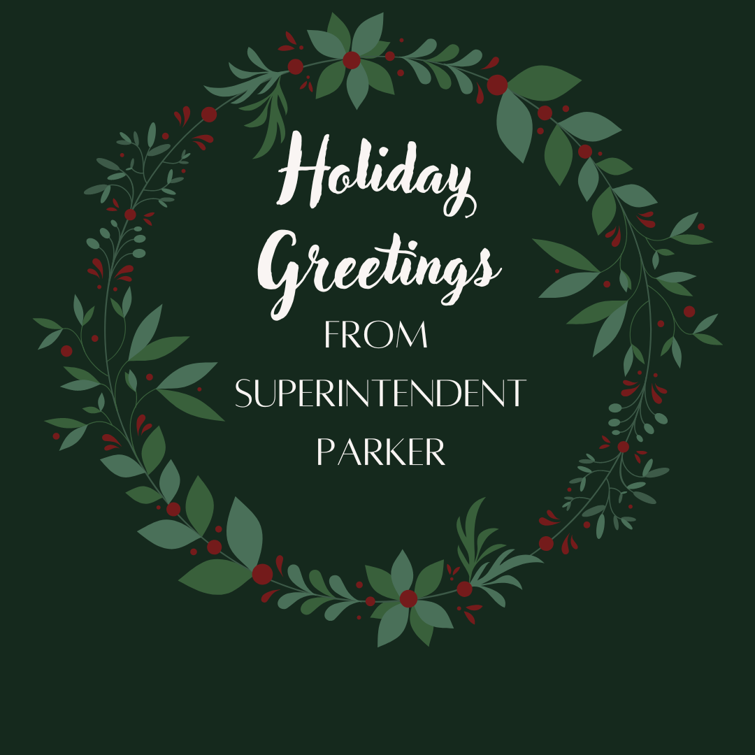 Holiday Greetings from Superintendent Parker | News Details - Elizabeth ...