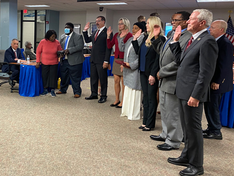 Board of Education takes on four new members, elects new slate of ...