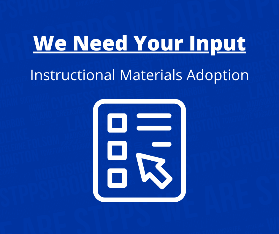 We Need Your Input: Instructional Materials Adoption | Featured News and All News