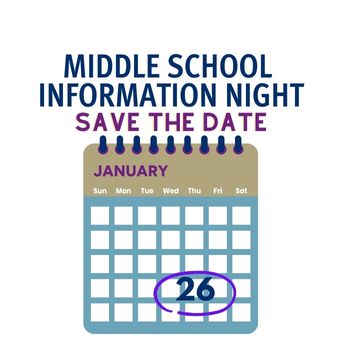 Middle School Information Night | Posts