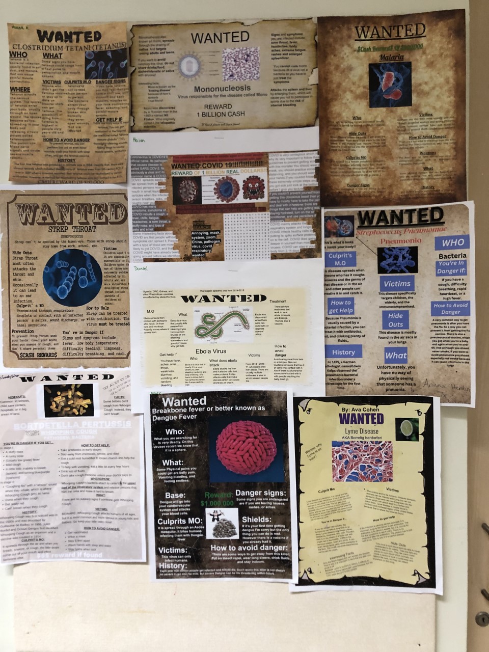 All Pathogens Wanted For Arrest! | Ramaz News - The Ramaz School