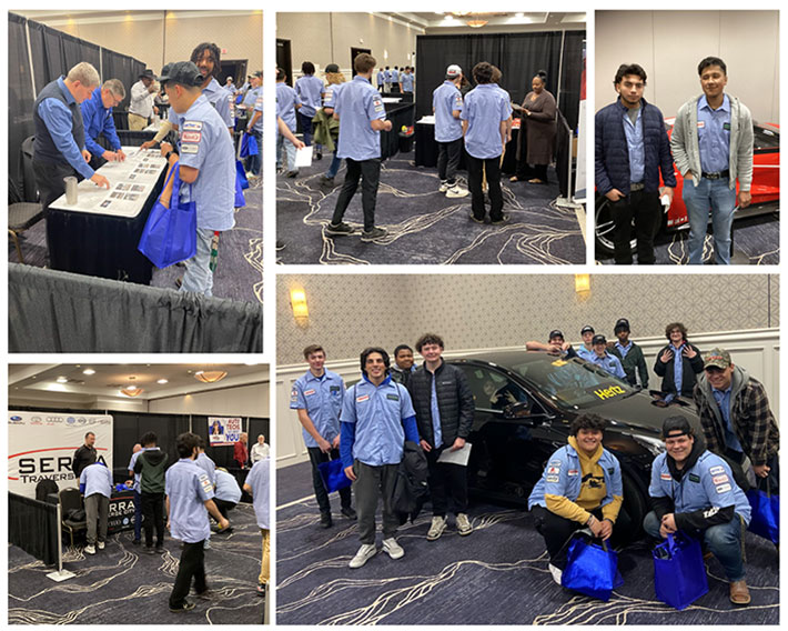 Automotive Students Make Connections at Career Fair | Post Details