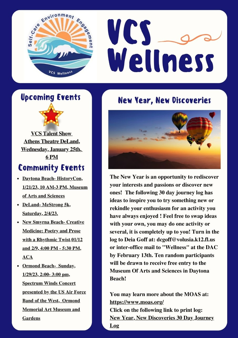 January Wellness Newsletter | Employee Post