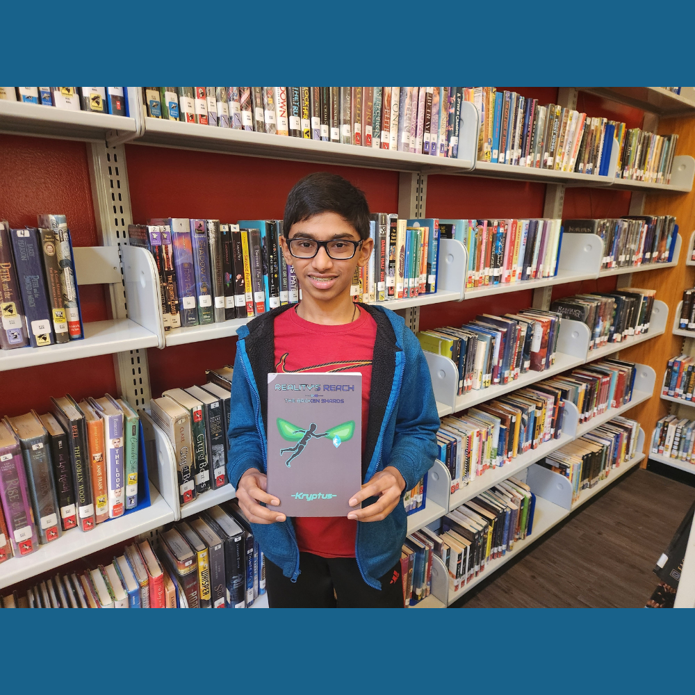 Ridge Eighth Grader Publishes First Book in Trilogy | News Detail Page