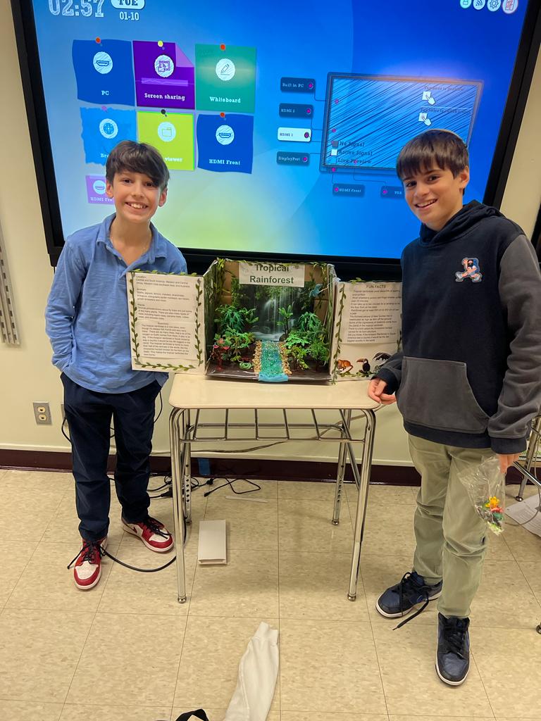 Middle School Scientists Build Their Own Miniature Worlds | Ramaz News ...