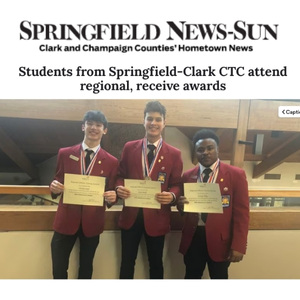 Students from Springfield-Clark CTC attend regional, receive awards ...