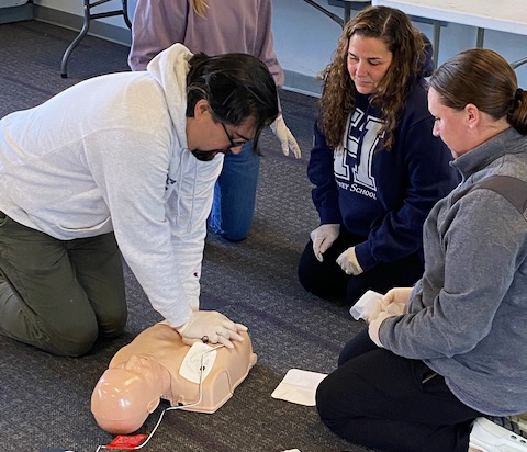 CPR/AED Training for Middle School Staff | Featured News