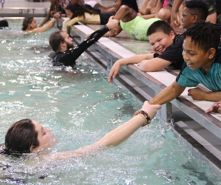 Testing the waters — fifth graders learn basic water safety | details ...