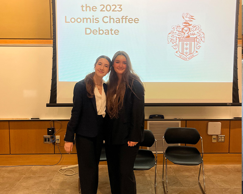 Debate Team Engages Lively Topic | The Loomis Chaffee School
