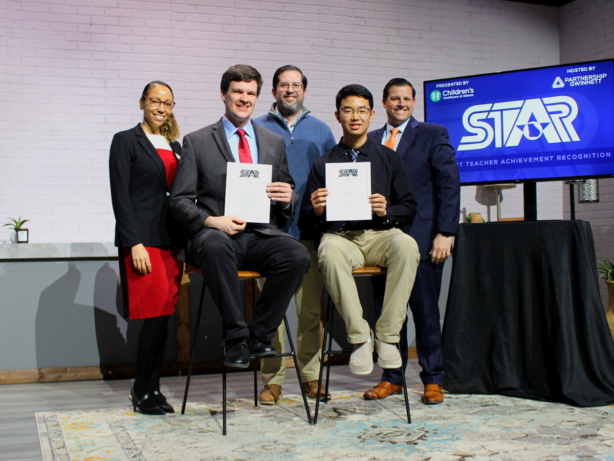 HCA Student and Teacher Honored as STAR Recipients | News Details