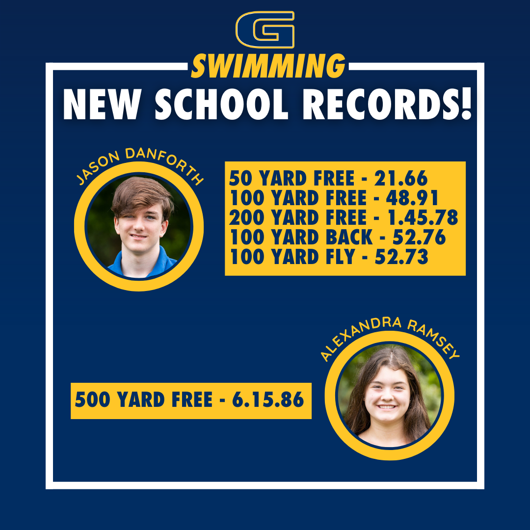 Galloway Swimmers Shatter School Records | Post - The Galloway School