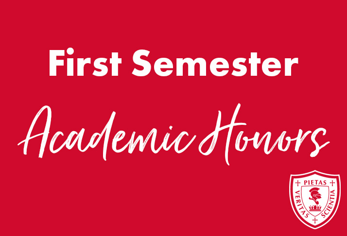 2024-25 Semester One Honors | News Details