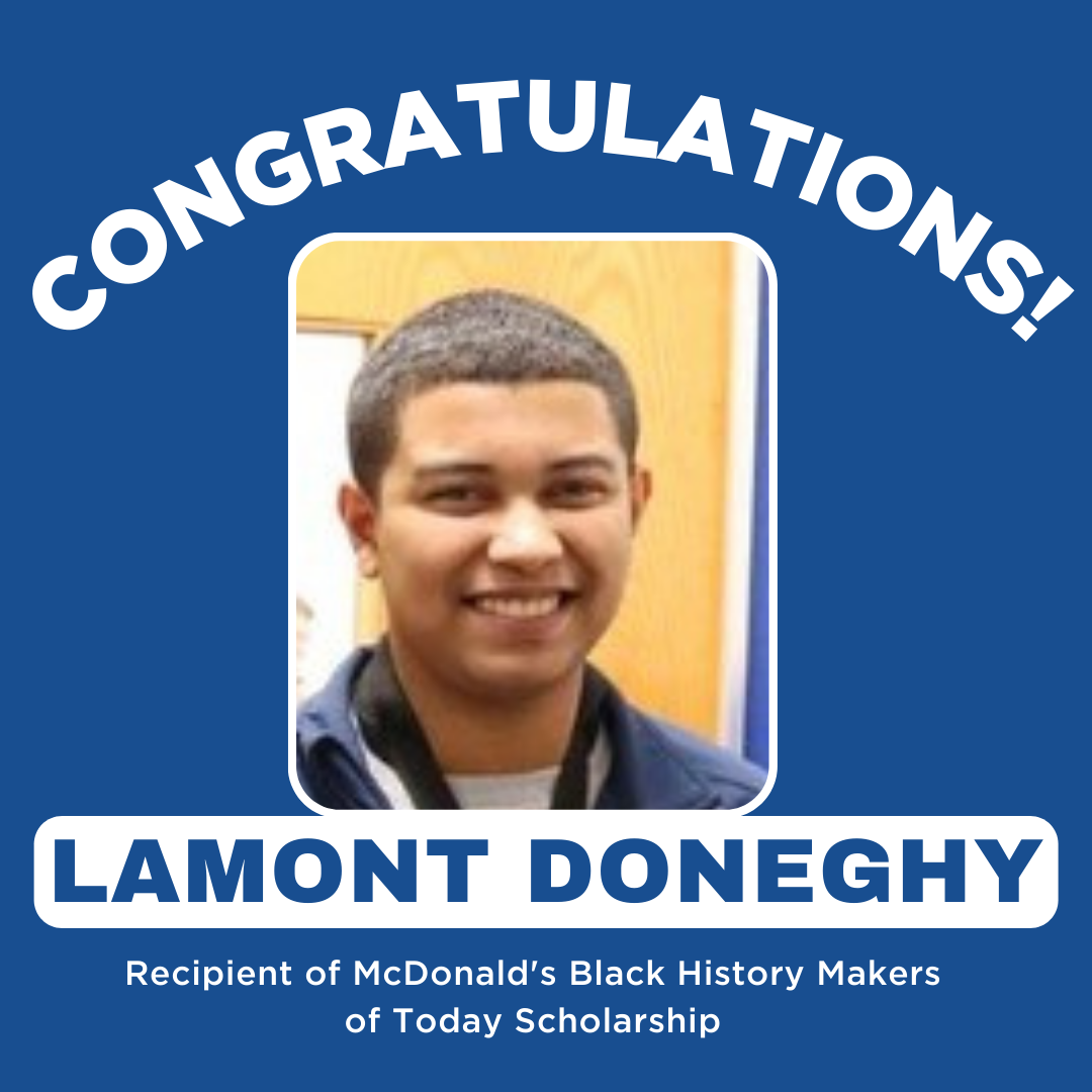 DHS senior Lamont Doneghy awarded McDonald's Black History Makers of ...