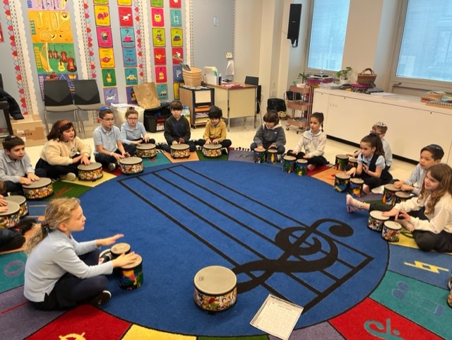 Second Grade Musicians Find Their Rhythm | Ramaz News - The Ramaz School