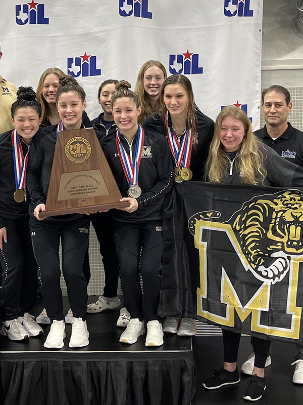 Mansfield High Girls Swim Team Makes History | MISD Newsroom Article ...