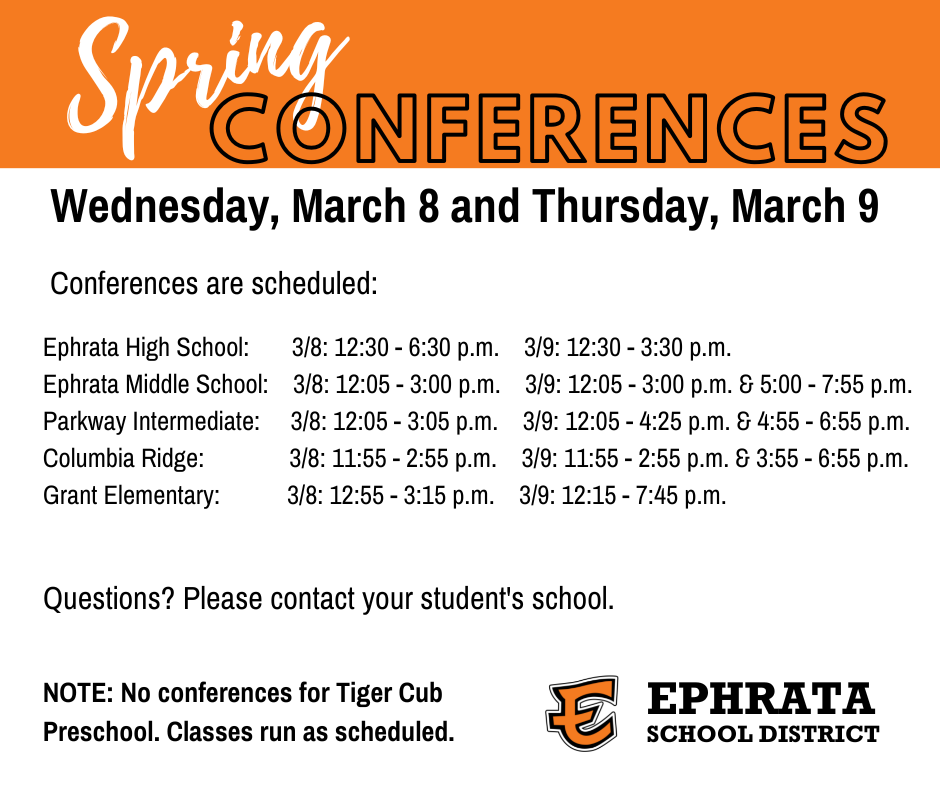 Student-led Conferences Next Week | District News