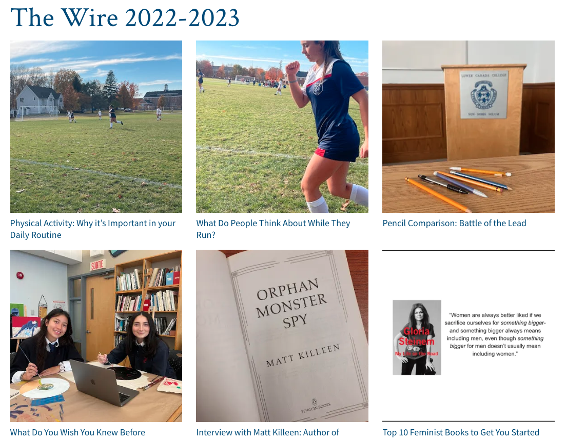 Hot Off the Press: The Wire Student Newspaper | News Detail