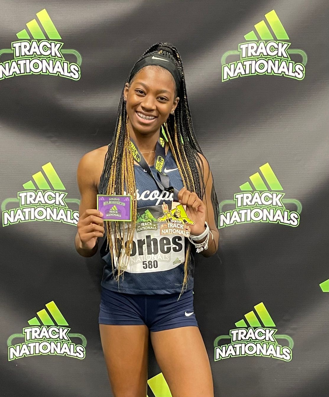 Saige Forbes '24 Wins Bronze at Adidas Indoor Nationals | Post Details