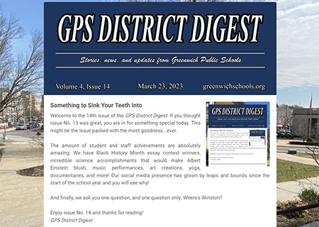Volume 4 Issue 14 of GPS District Digest Released | Posts News Details