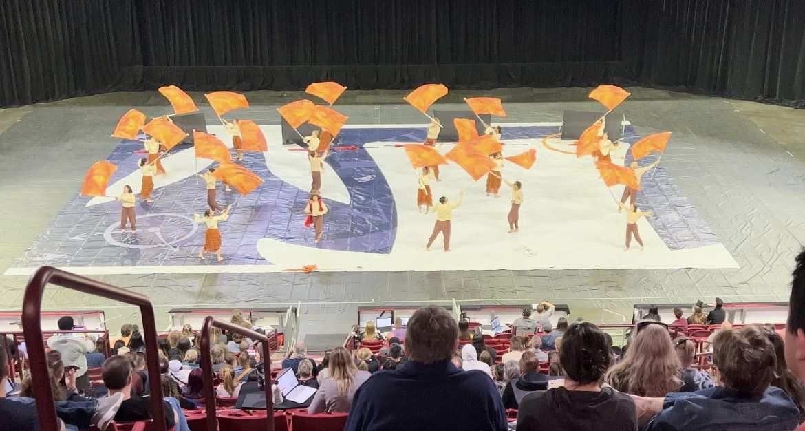 FFCHS Winter Guard Earns 2nd Place in State Championship | News Details