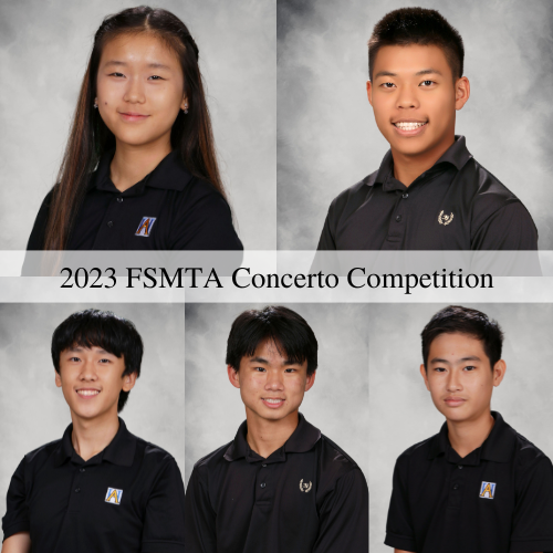 Outstanding performances at the 2023 Florida State Music Teacher Association (FSMTA) Concerto ...