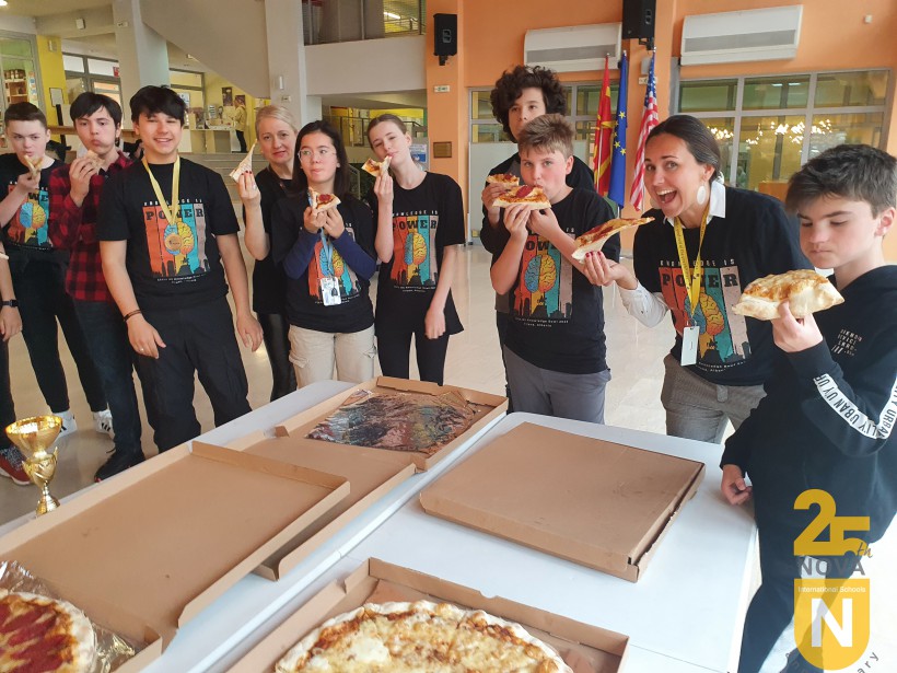 Knowledge Bowl Champions Celebrate Their Success | Default Post